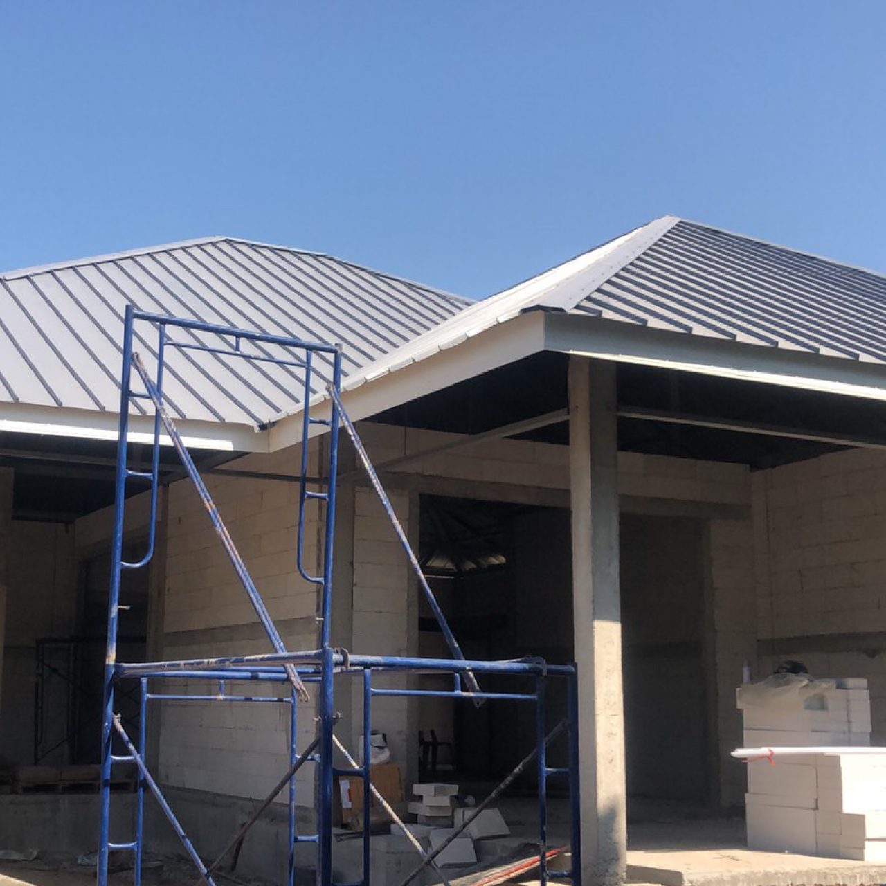 Roof - RC Steel - Metalsheet, PU, Wall, Installer